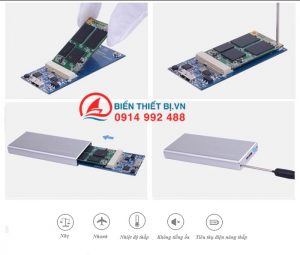 Box SSD mSATA to USB Type C Kingshare vỏ Aluminum
